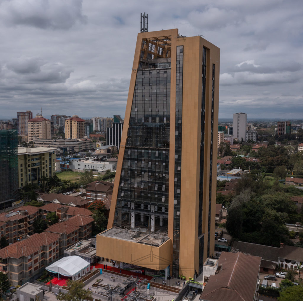 President Uhuru opens the Trade and Development Bank tower - Capital ...