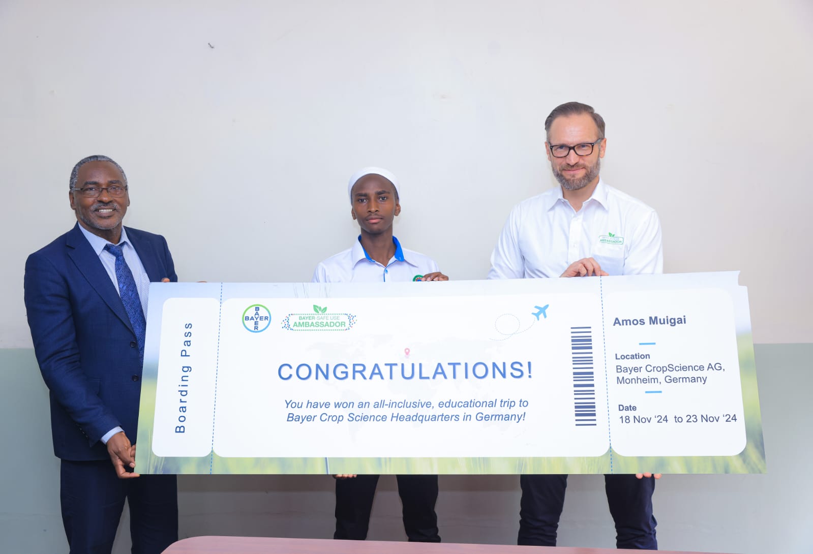 JKUAT student wins Bayer East Africa’s safe use ambassador award ...