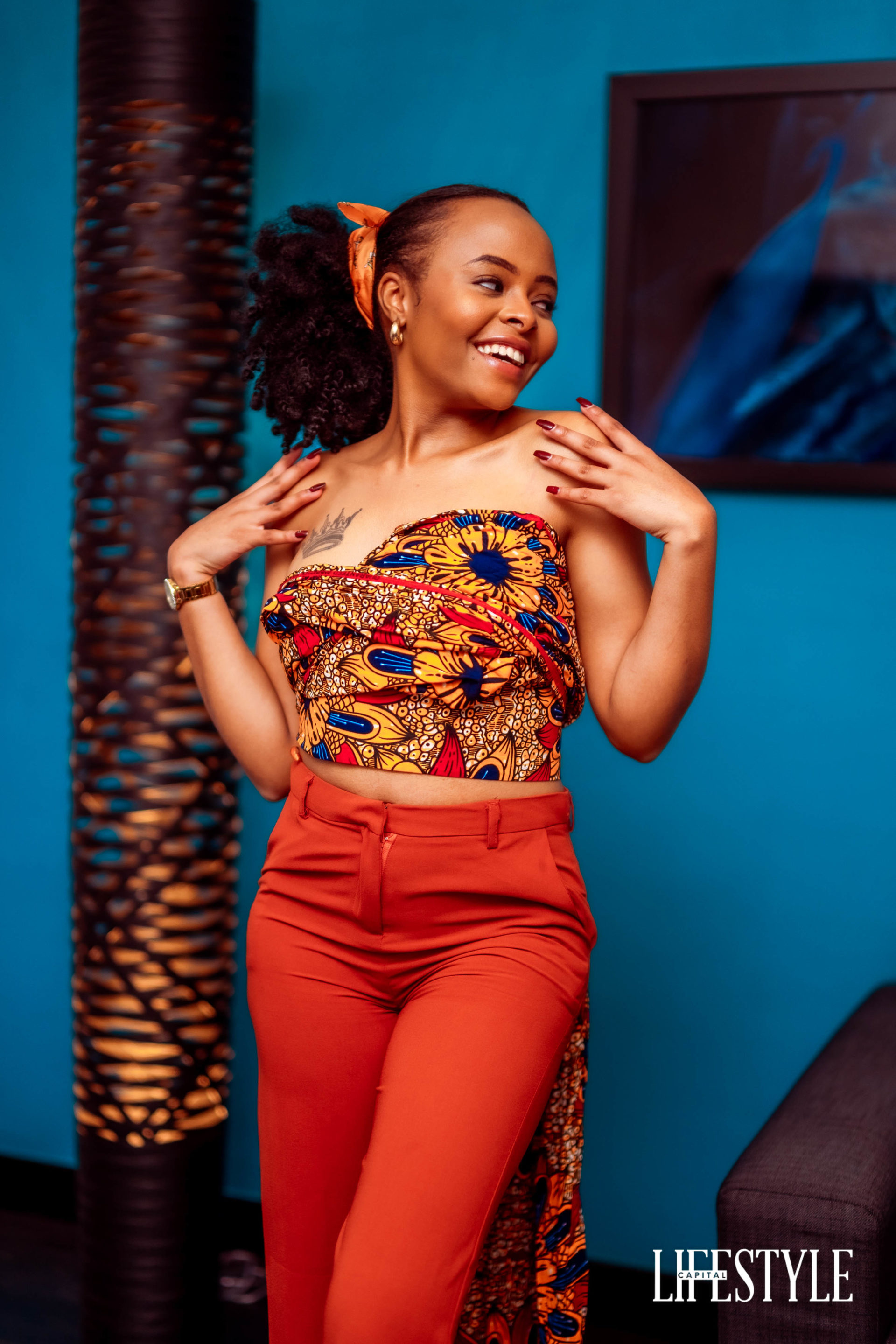 Kitenge Top. How To Style Your Infinity Crop Top In 5 Cool Ways ...