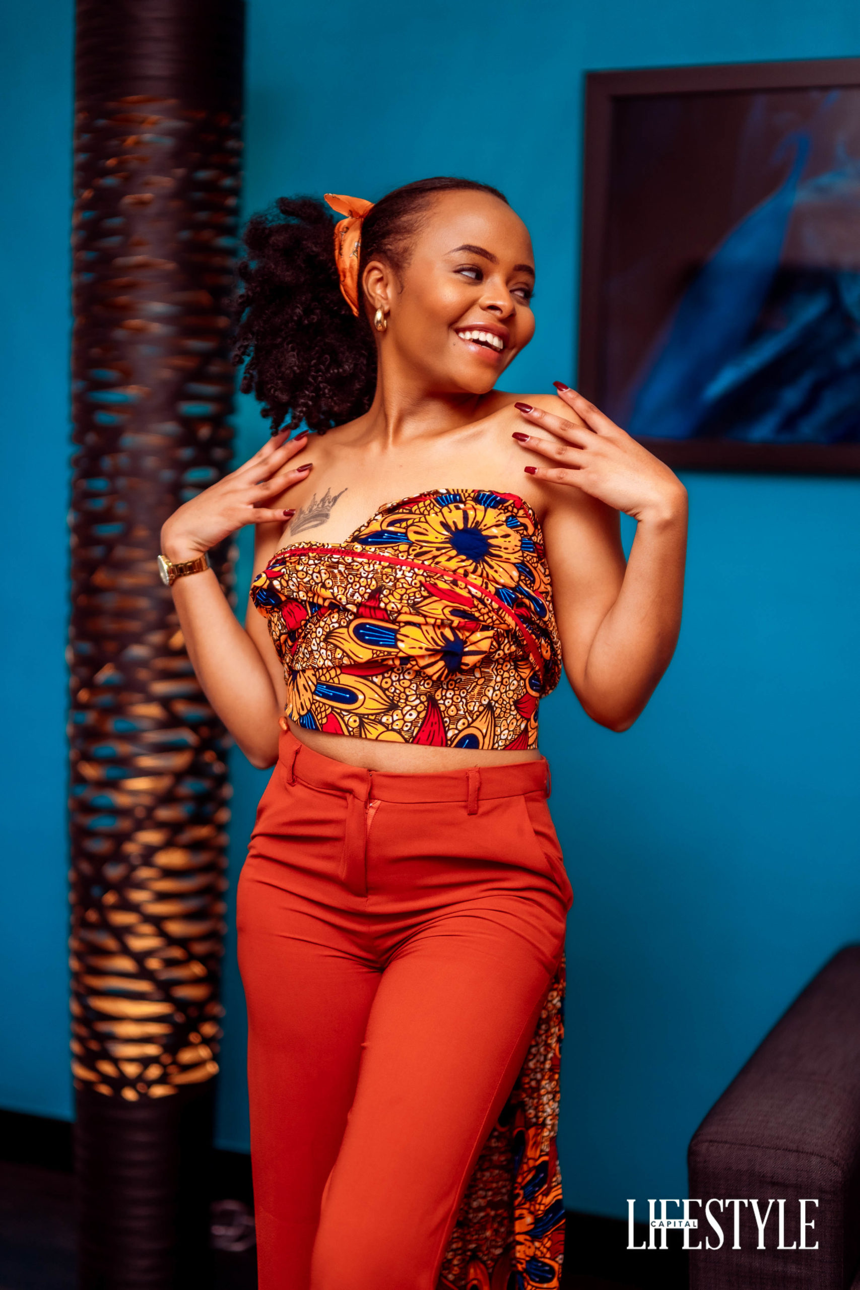 Kitenge Top. How To Style Your Infinity Crop Top In 5 Cool Ways ...