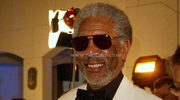 Nelson Mandela Morgan Freeman Billboard