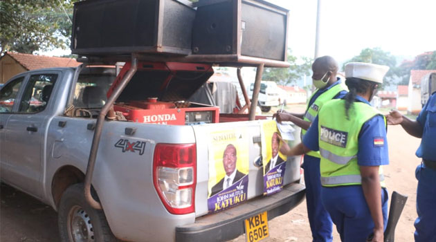Police impound 3 Machakos County vehicles on Chap Chap Party campaign ...