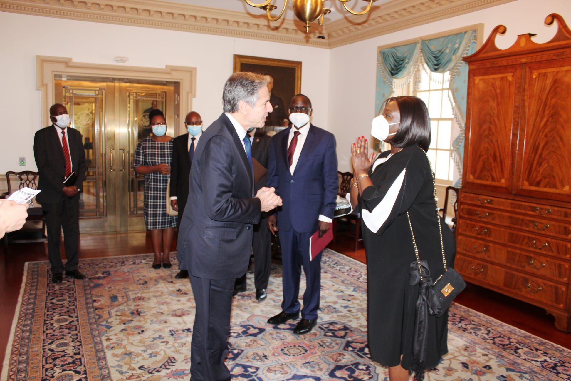 CS Omamo holds bilateral talks with US Secretary of State Blinken ...