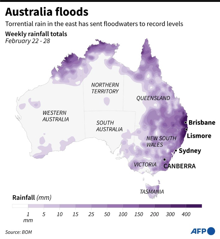 Australia tells tens of thousands to flee floods » Capital News