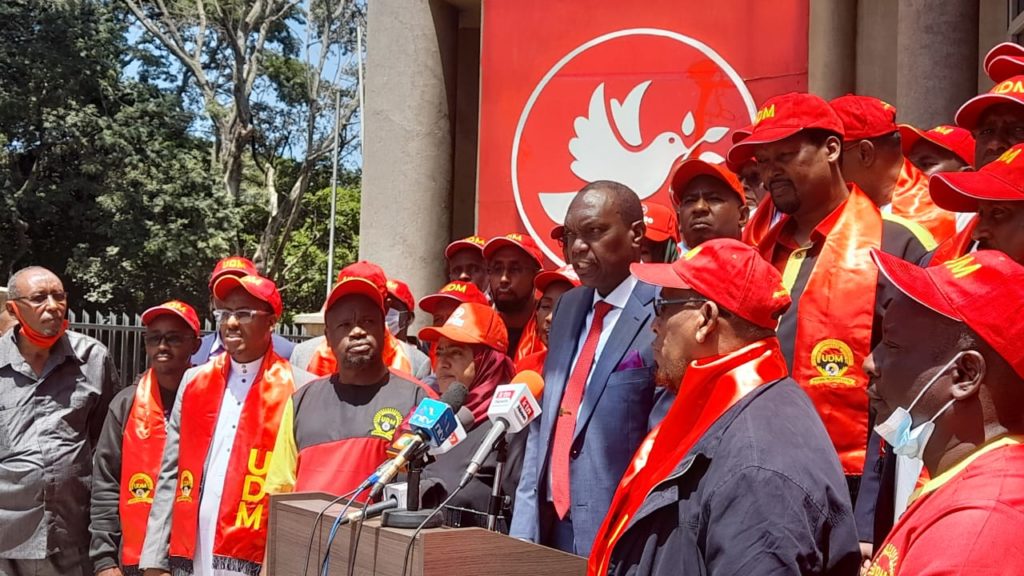 Jubilee Party signs cooperation agreement with UDM » Capital News