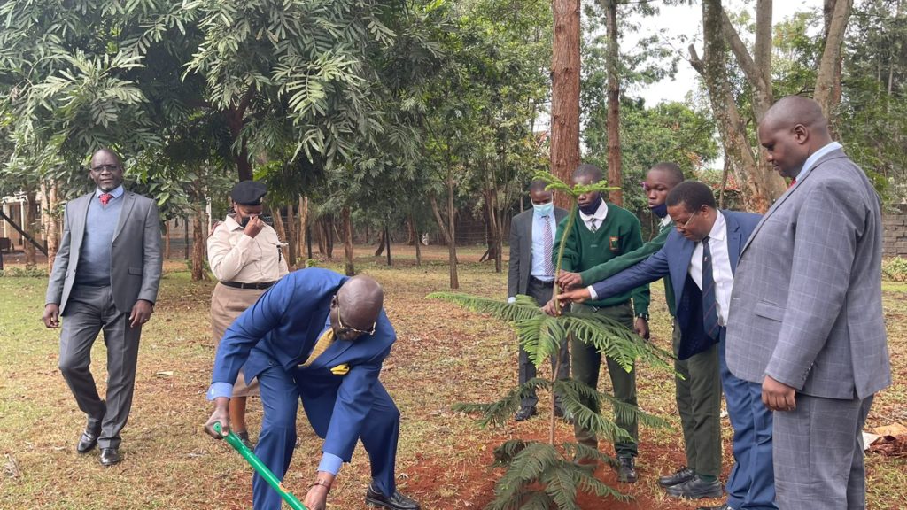 CS Magoha says remaining 3,500 CBC classrooms to be completed before ...