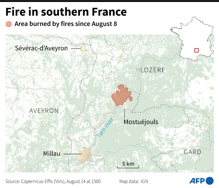 Rain brings relief to France fires, but more evacuated in south ...