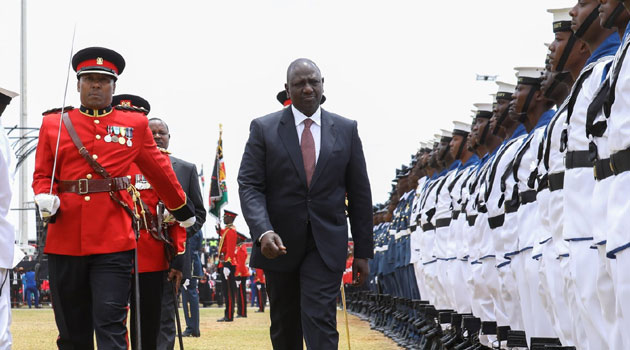 President Ruto presides over 2nd trooping the colour event as Commander ...