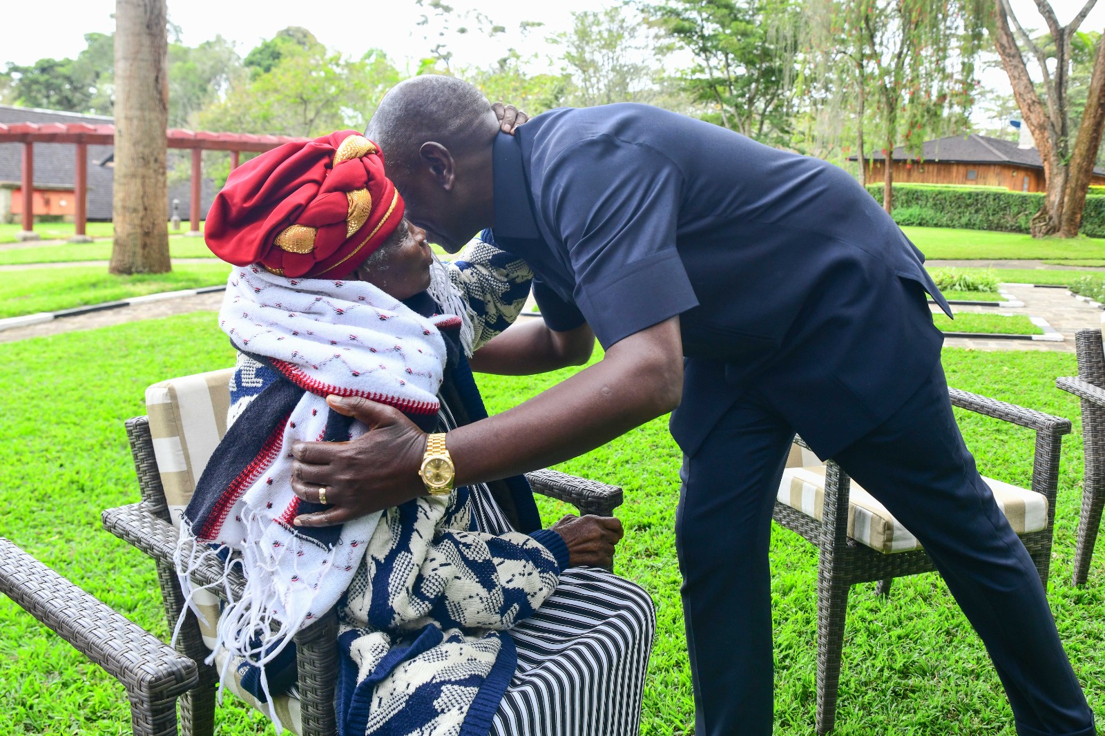 PICTURE STORY: President Ruto meets Field-Marshal Muthoni, Mathenge's ...