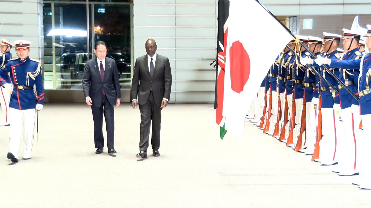 (VIDEO) President William Ruto's grand welcome In Japan, inspects ...
