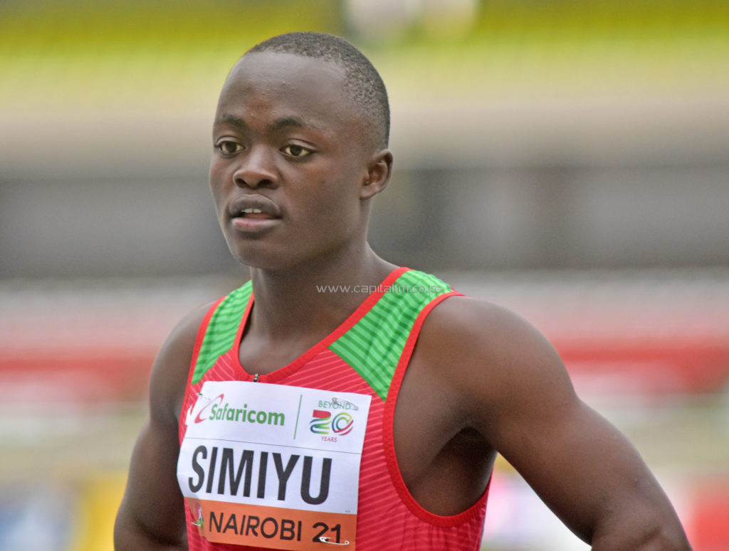Junior sprinter Simiyu wants to emulate role model Omanyala - Capital ...