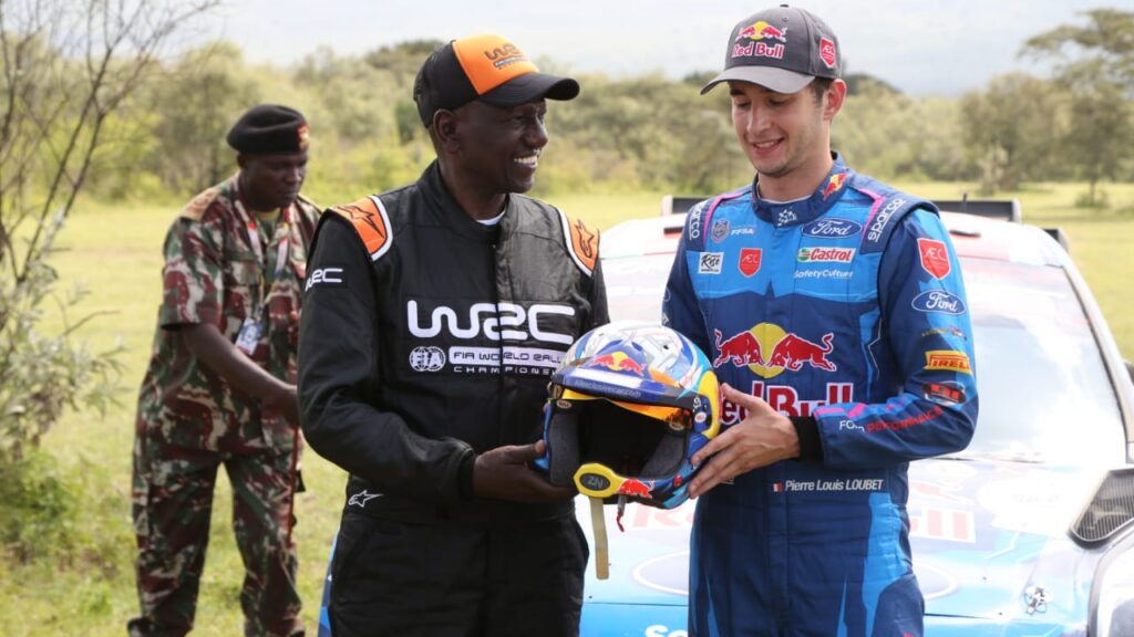 President Ruto's hair-raising experience inside a rally car - Capital ...