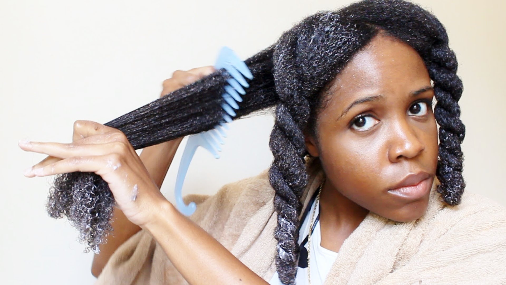 Washing natural hair - The Sauce